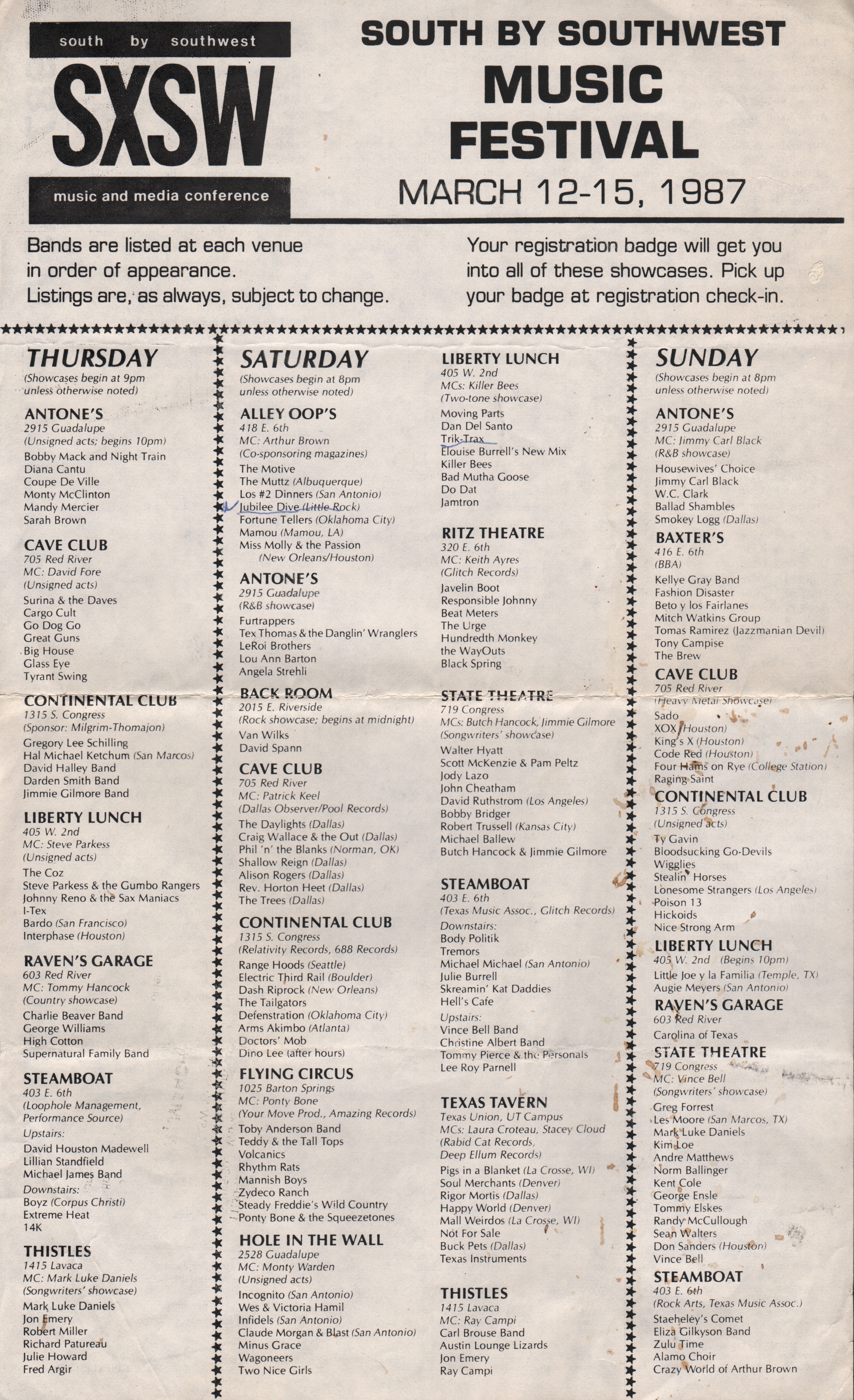 LIBERTY LUNCH AUSTIN TX - Ar†stråda magazine - A Dark Moto-Centric Art ...